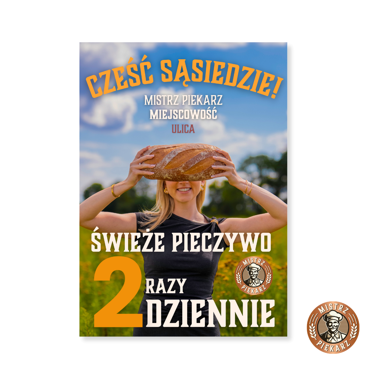 Plakat A1 PROJEKT - PIEKARZhurtownia